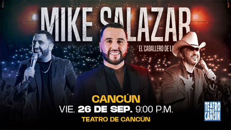 Boletos | Mike Salazar: "El Caballero de la Comedia" en Cancún ...